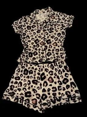 stars above | Intimates & Sleepwear | Stars Above Leopardprint Short ...